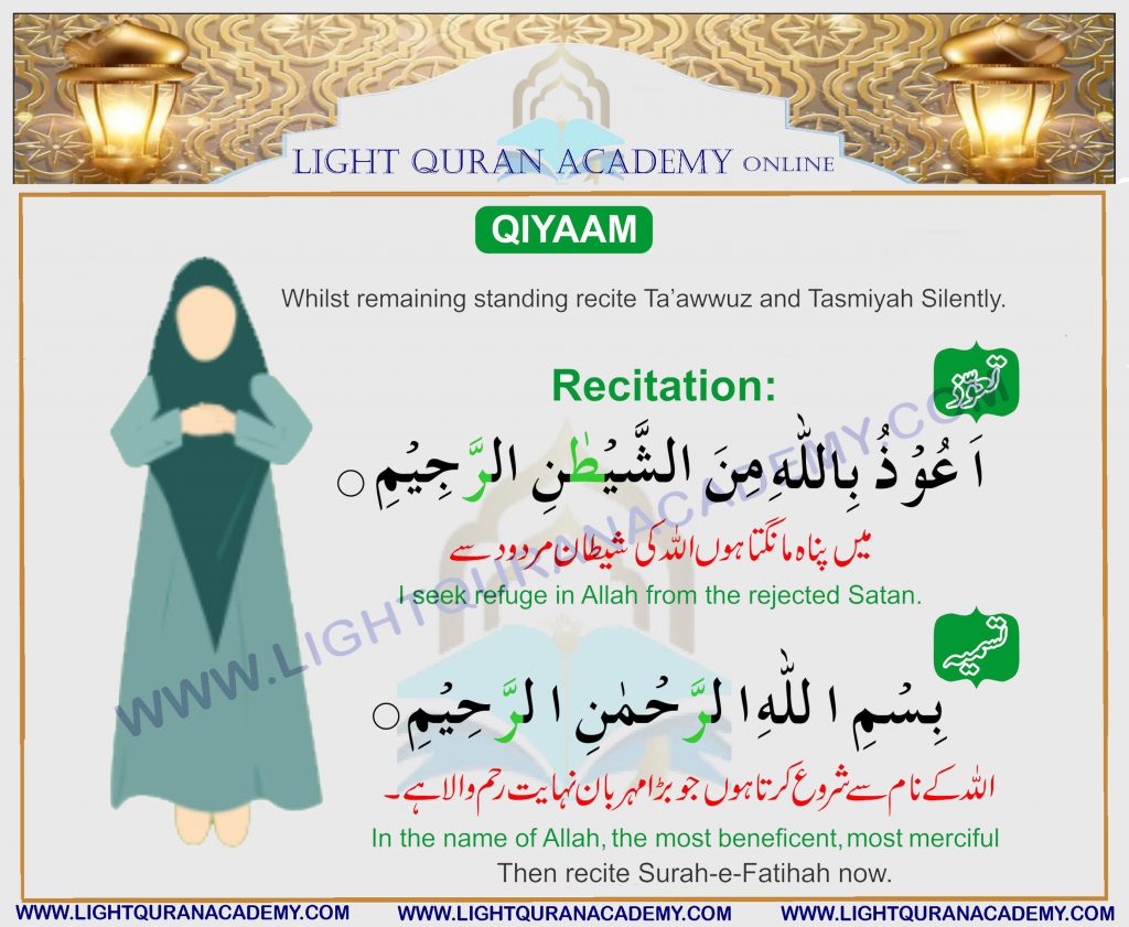 Namaz for Women with Image - Light Quran Academy